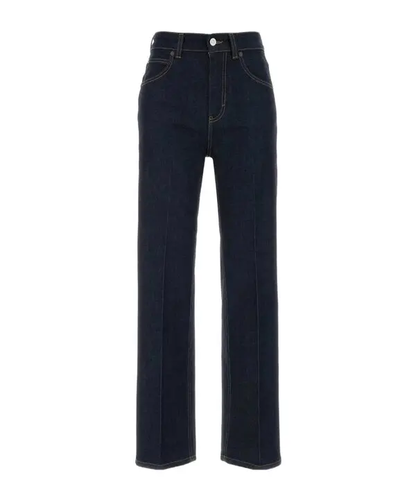 Victoria Beckham Straight Leg Jeans - Navy