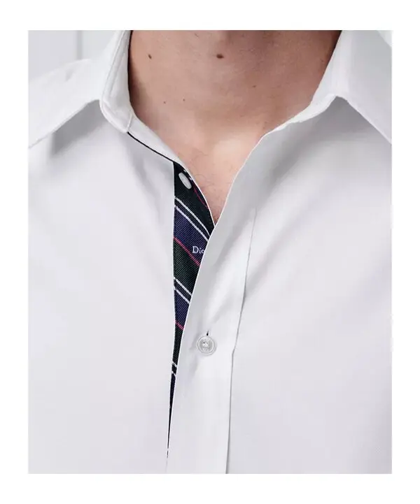 Dior Oxford Regimental Shirt - White