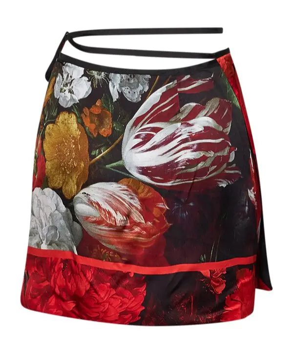 Dries Van Noten Printed Skirt
