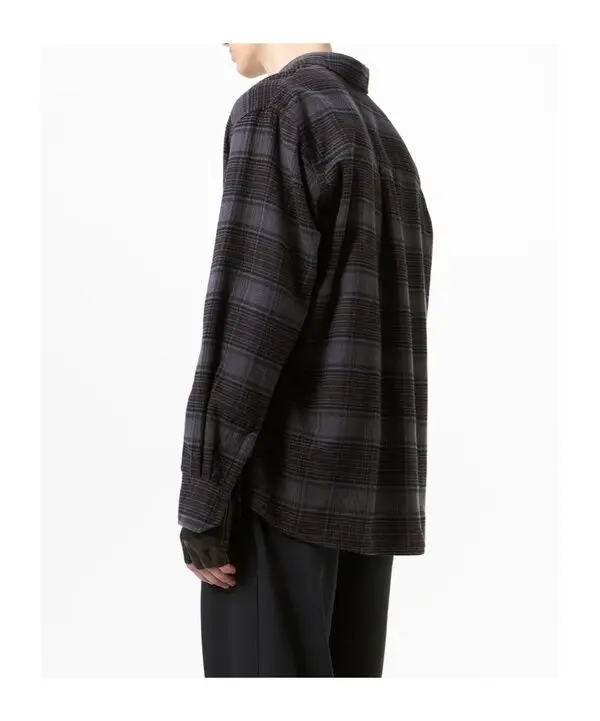 Our Legacy Checked Flannel Shirt - Fading Nocturne