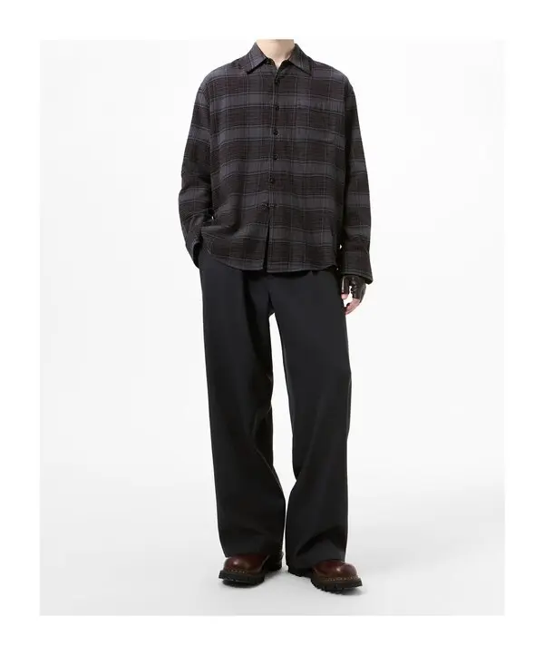 Our Legacy Checked Flannel Shirt - Fading Nocturne