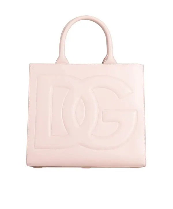 Dolce & Gabbana Leather Tote Bag - Pink