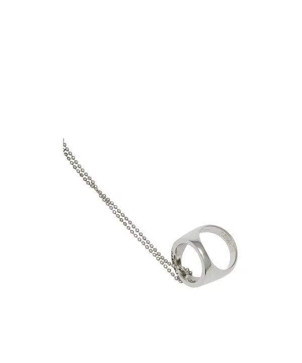 MAISON MARGIELA Metal Pendant Necklace