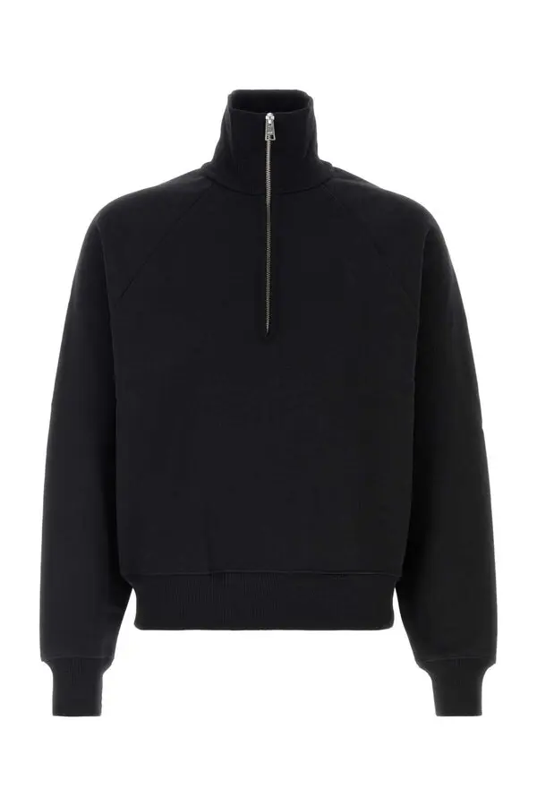 AMI Paris Cotton Sweatshirt - Black