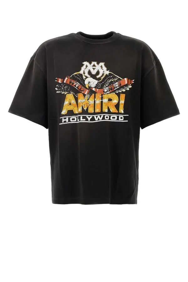 Amiri Cotton Oversize T-shirt - Black