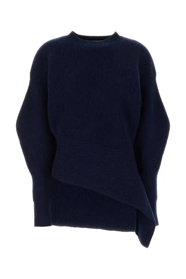 Givenchy Melange Stretch Wool Blend Sweater