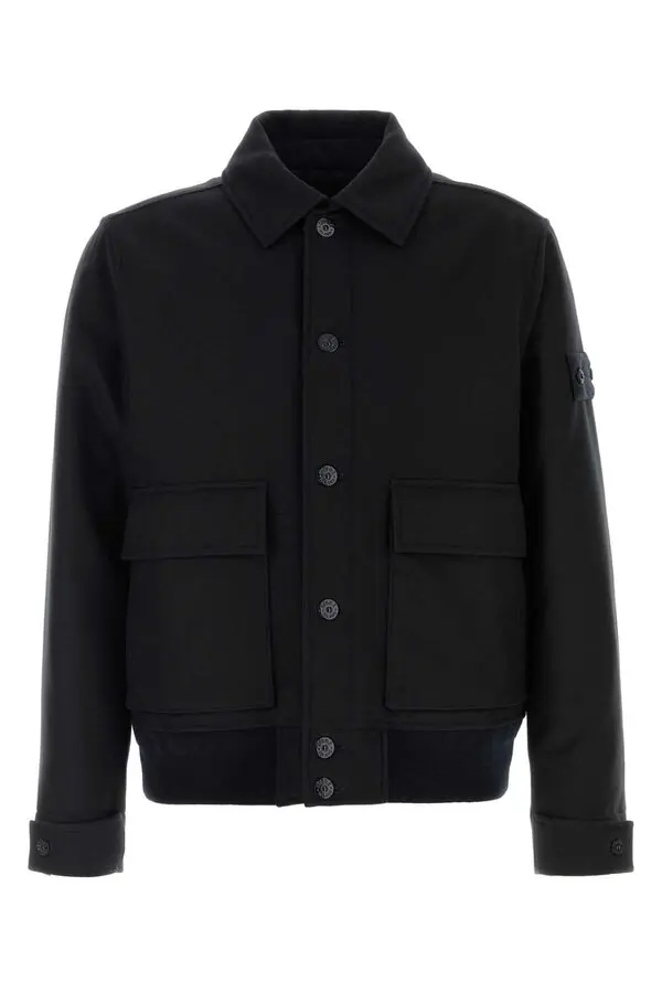 Stone Island Wool Blend Jacket