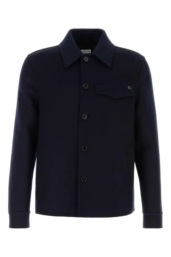 Burberry Midnight Flannel Shirt - Blue