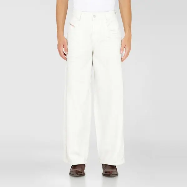 DIESEL® 1982 D-hakou High-waist Relaxed Jeans - White
