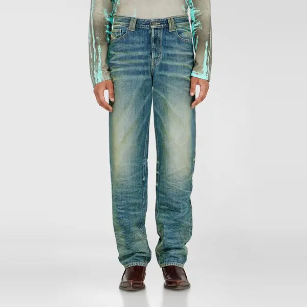DIESEL® 1991 D-voeed High-waist Straight Leg Jeans - Blue