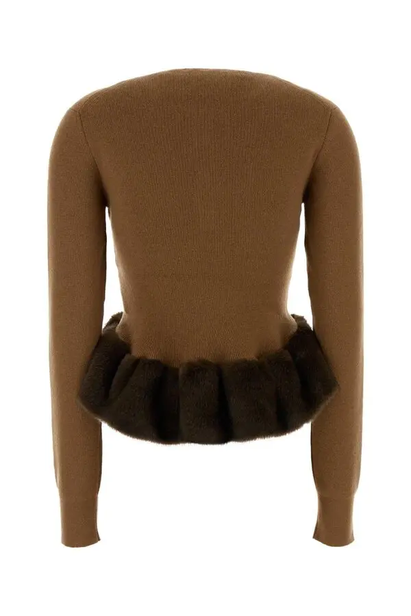 Stella McCartney Wool Blend Sweater - Brown