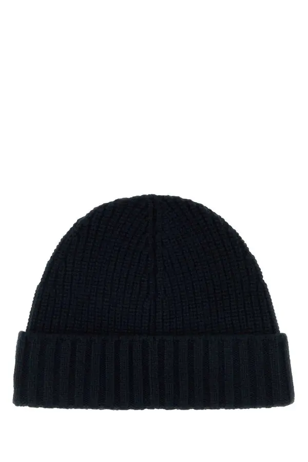 Stone Island Midnight Cashmere Beanie Hat