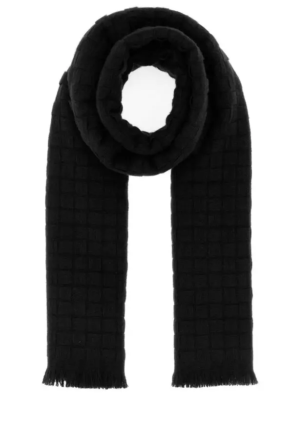 Bottega Veneta Cashmere Scarf - Black