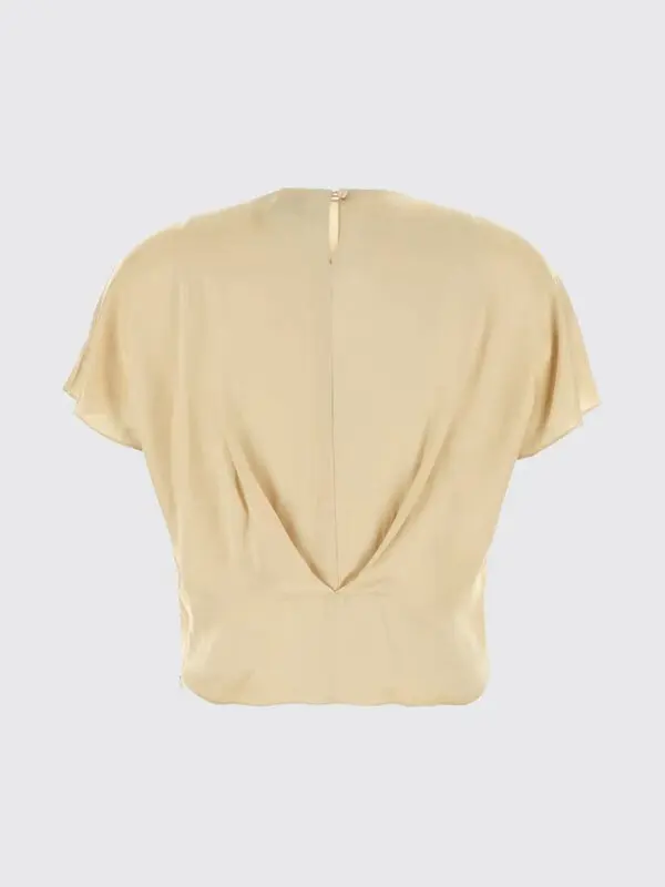 Isabel Marant Étoile Sakine Short-sleeved Viscose Blouse - Beige