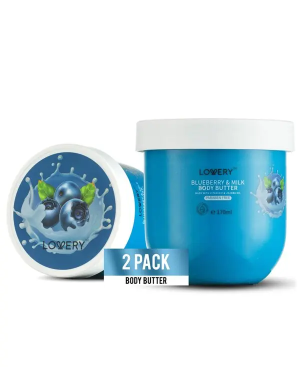 LOVERY Blueberry Milk Whipped Body Butter
