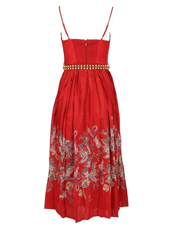 Zimmermann Rhiannon Corset Midi Dress