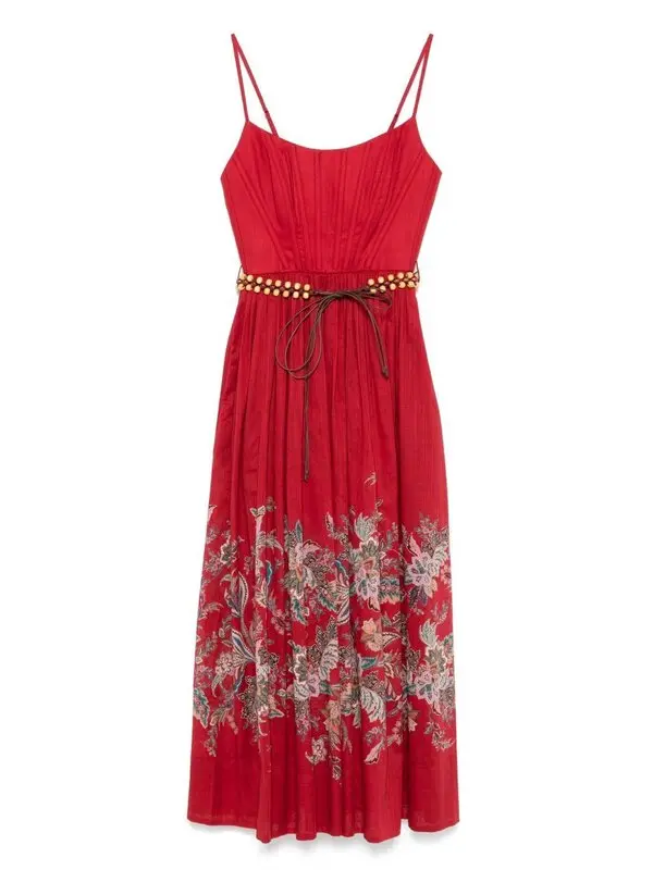 Zimmermann Rhiannon Corset Midi Dress
