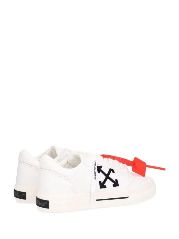 Off-White Vulcanized Low Sneakers - White
