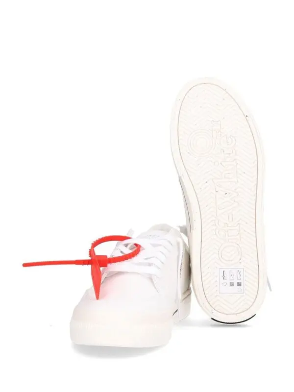 Off-White Vulcanized Low Sneakers - White