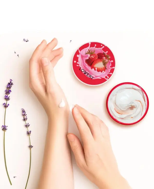LOVERY 12 Ounce Strawberry Milk Body Butter