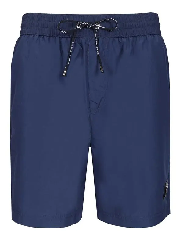 Dolce & Gabbana Nylon Shorts - Blue