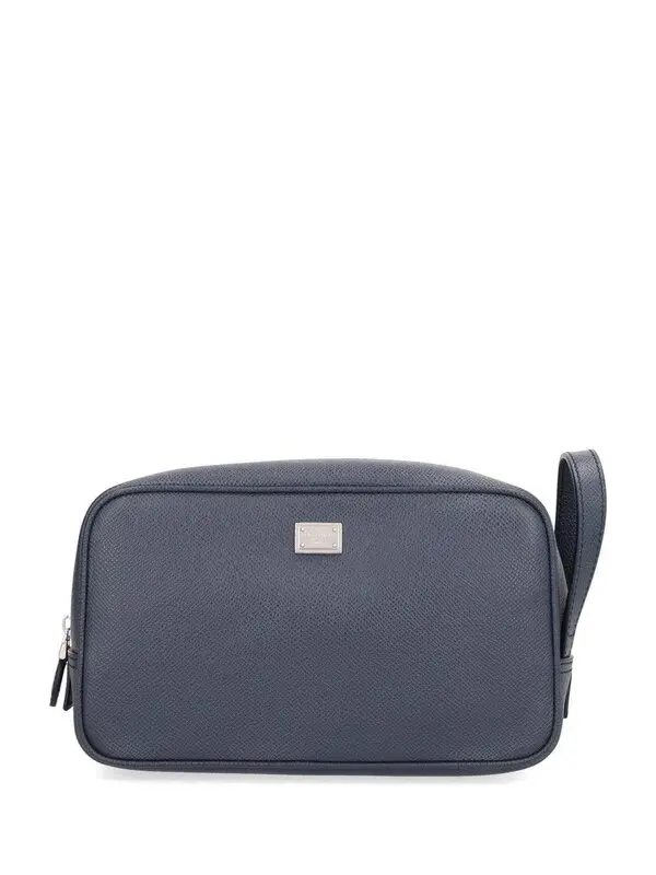 Dolce & Gabbana Zip Wash Bag - Blue