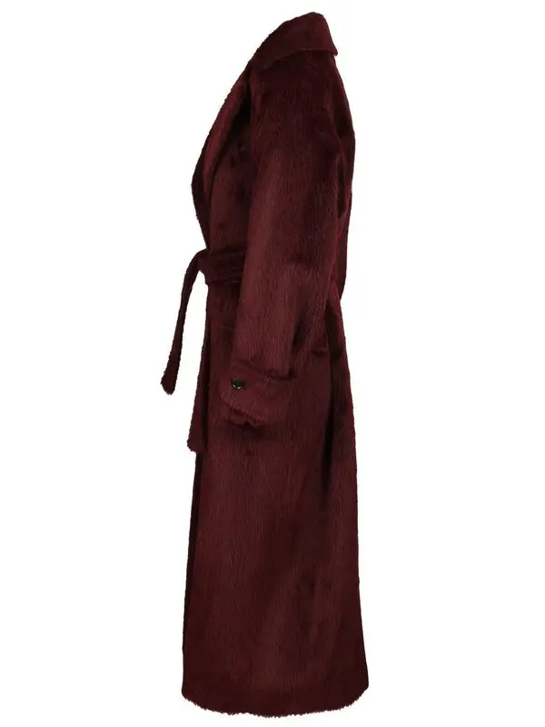 Max Mara Long Alpaca And Wool Coat