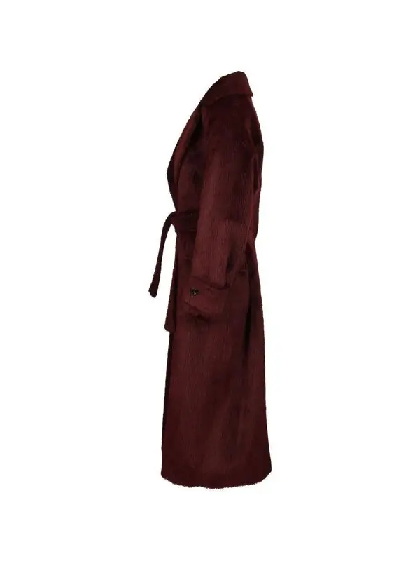 Max Mara Long Alpaca And Wool Coat