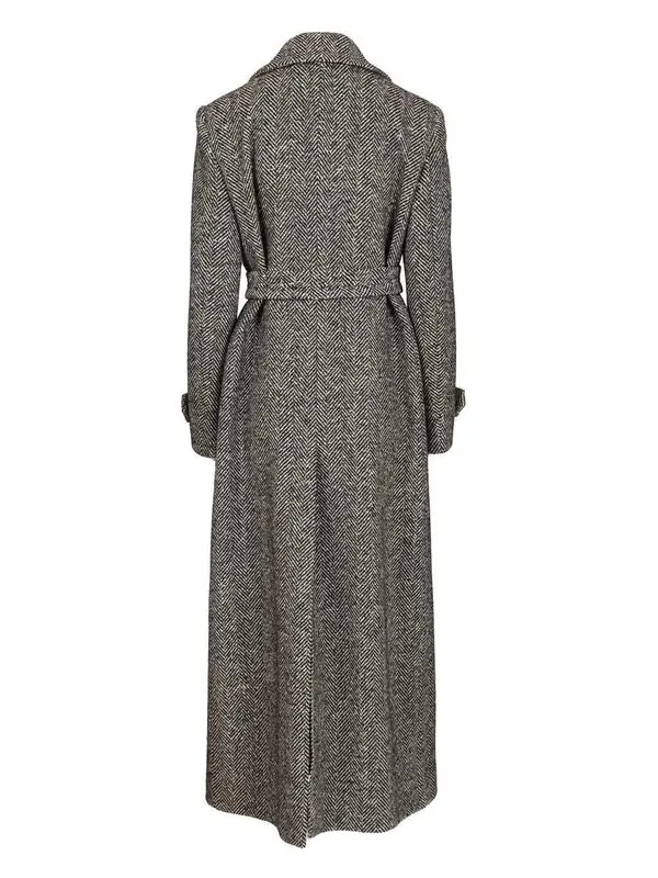 Tagliatore Julia Double-breasted Coat - Gray