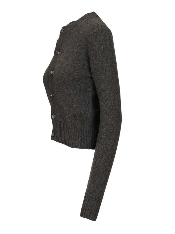 AMI Paris Wool And Cashmere Cardigan