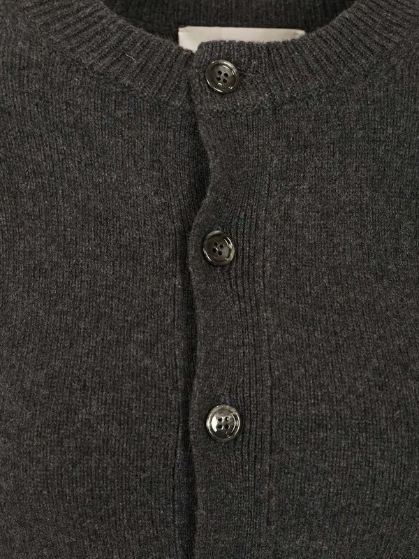 AMI Paris Wool And Cashmere Cardigan