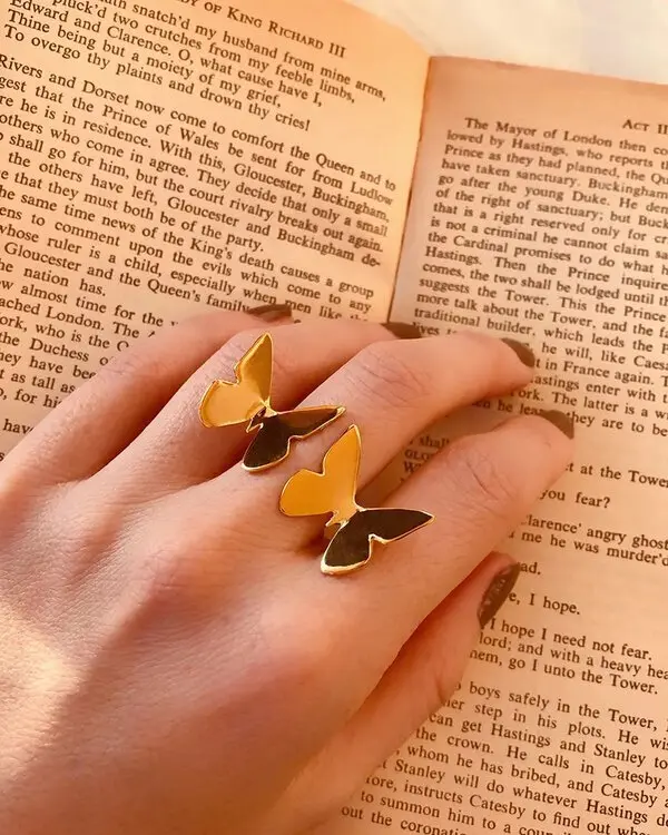 LINA HERNÁNDEZ Albert Butterfly Ring