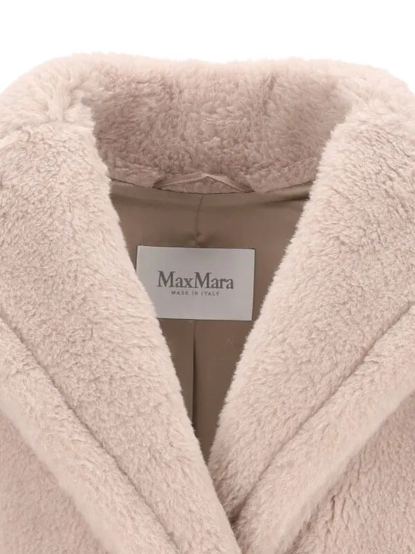 Max Mara Teddy Bear Icon Coat - Cream