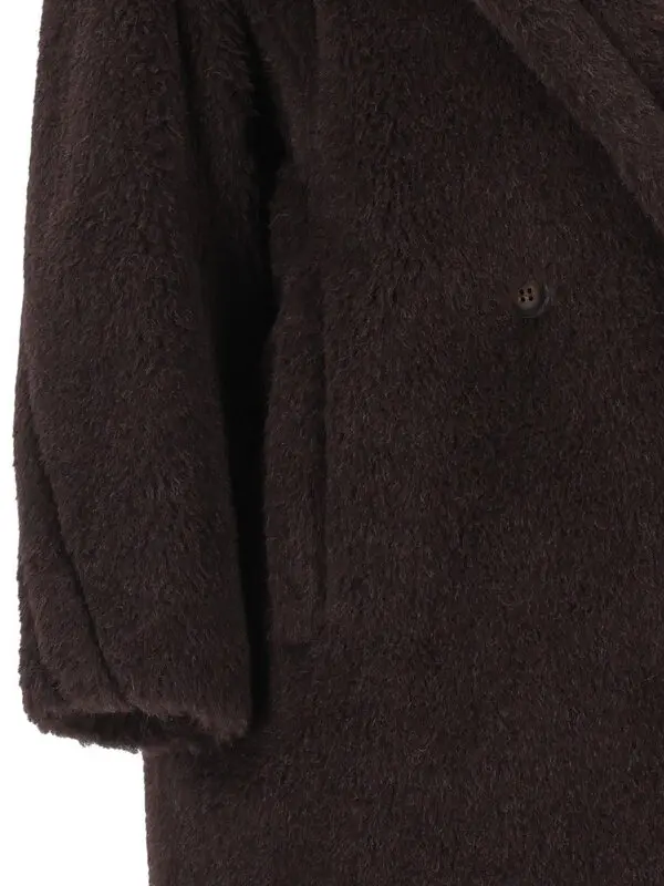 Max Mara Teddy Bear Icon Coat - Black