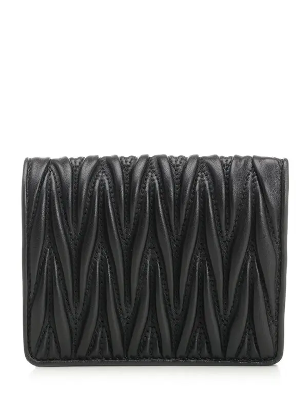 Miu Miu Matelasse Wallet