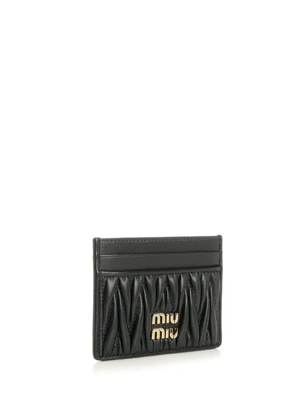 Miu Miu Quilted Card Holder