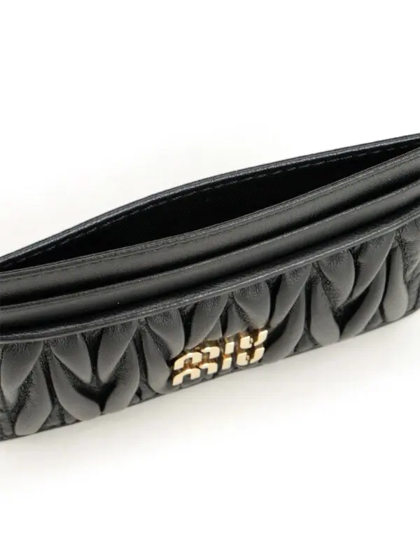 Miu Miu Quilted Card Holder