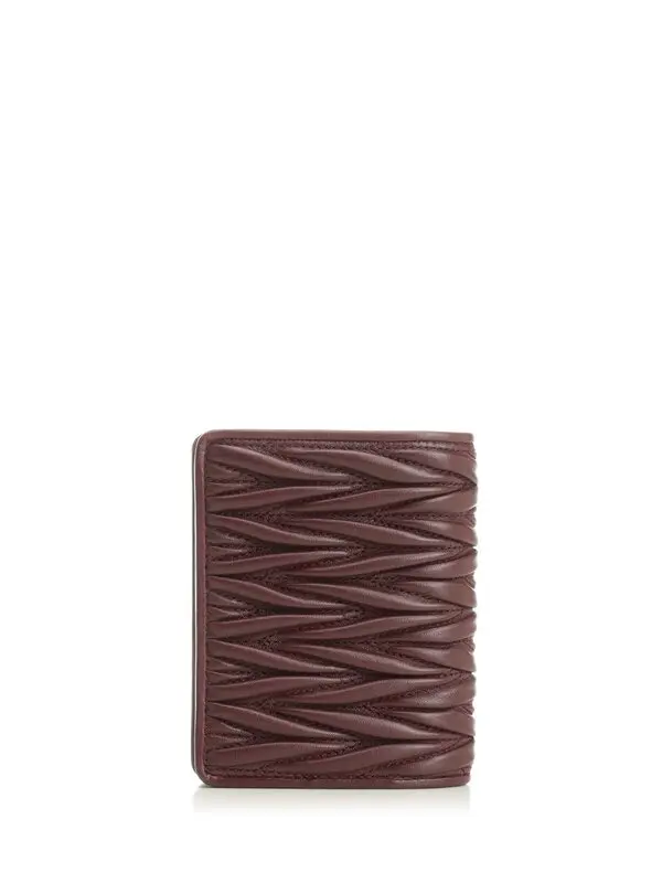 Miu Miu Matelasse Wallet