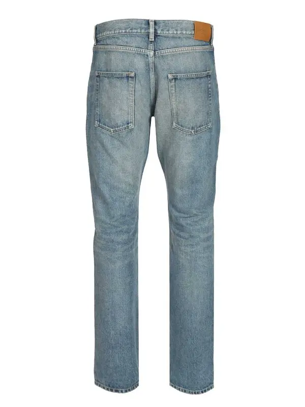 Saint Laurent Denim Slim Relaxed Low Rise Jeans