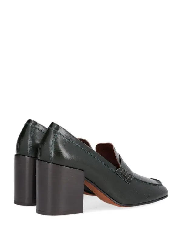 Dries Van Noten Veigtan Calf Leather Heeled Moccasin