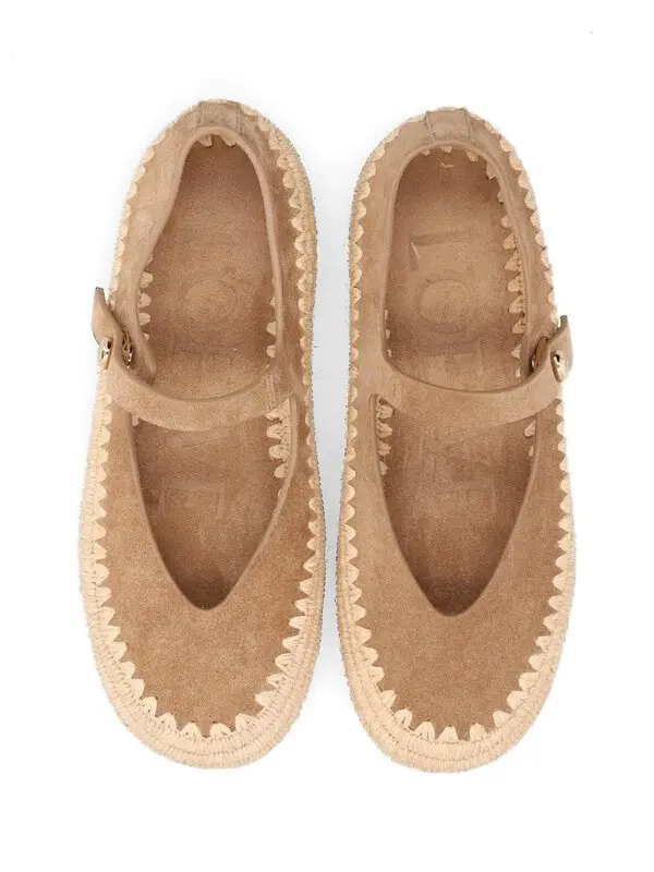 Loewe Paula's Ibiza Rio Mary-jane - Cream