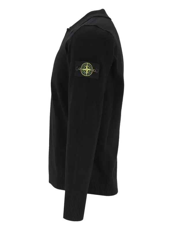 Stone Island Geelong Lightweight Wool Polo Sweater