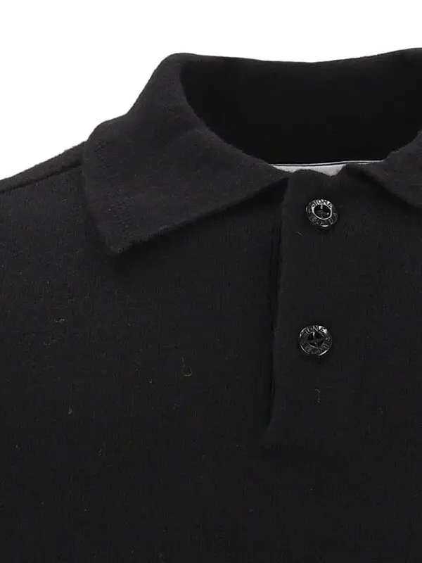 Stone Island Geelong Lightweight Wool Polo Sweater