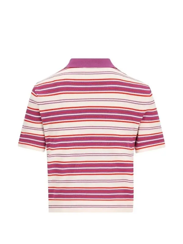 Celine Knitted Cotton Polo Shirt