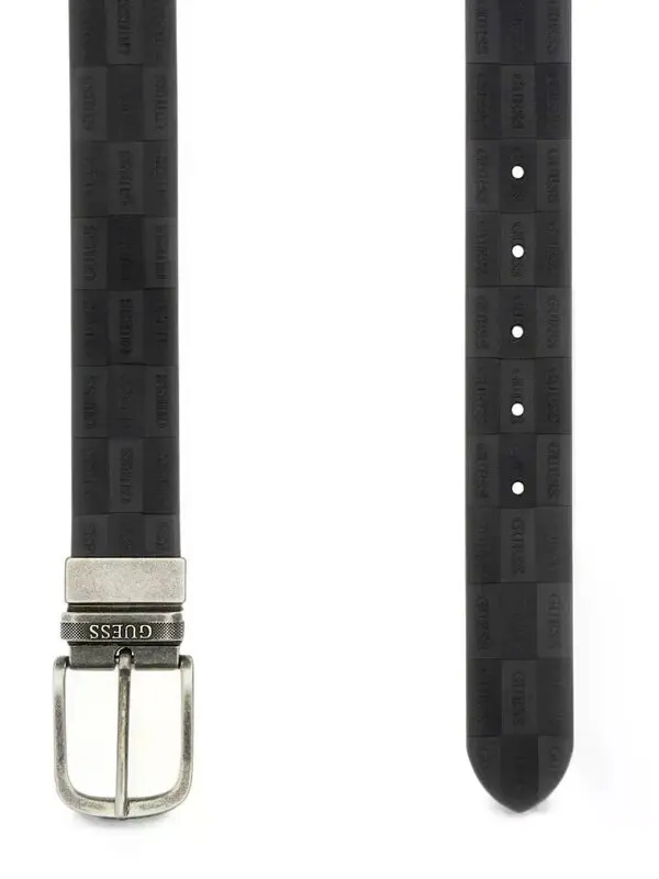 Guess Logo-embossed Reversible Belt