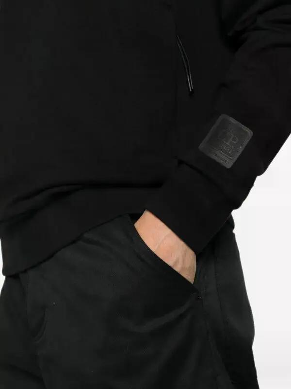 C.P. COMPANY Series Logo-patch Hoodie
