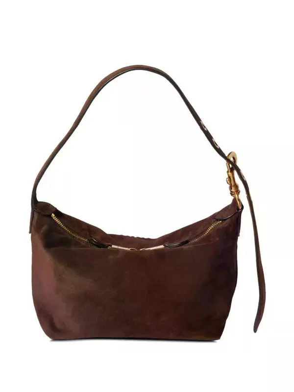 Miu Miu Spirit Suede Bag - Brown