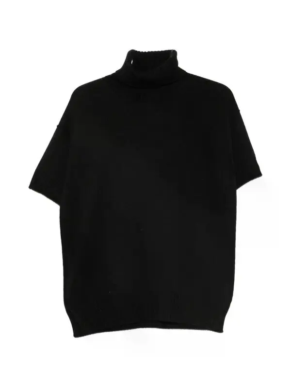 Lorena Antoniazzi Roll-neck Short-sleeve Sweater