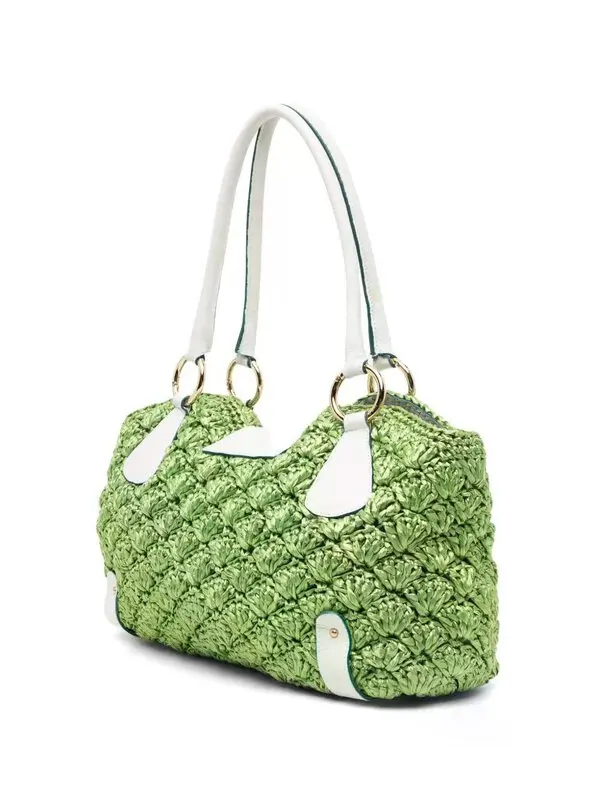 Dolce & Gabbana Raffia Tote Bag - Green