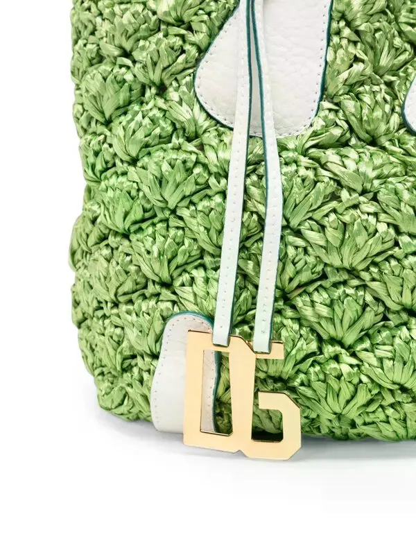 Dolce & Gabbana Raffia Tote Bag